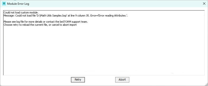 Load a Custom Module